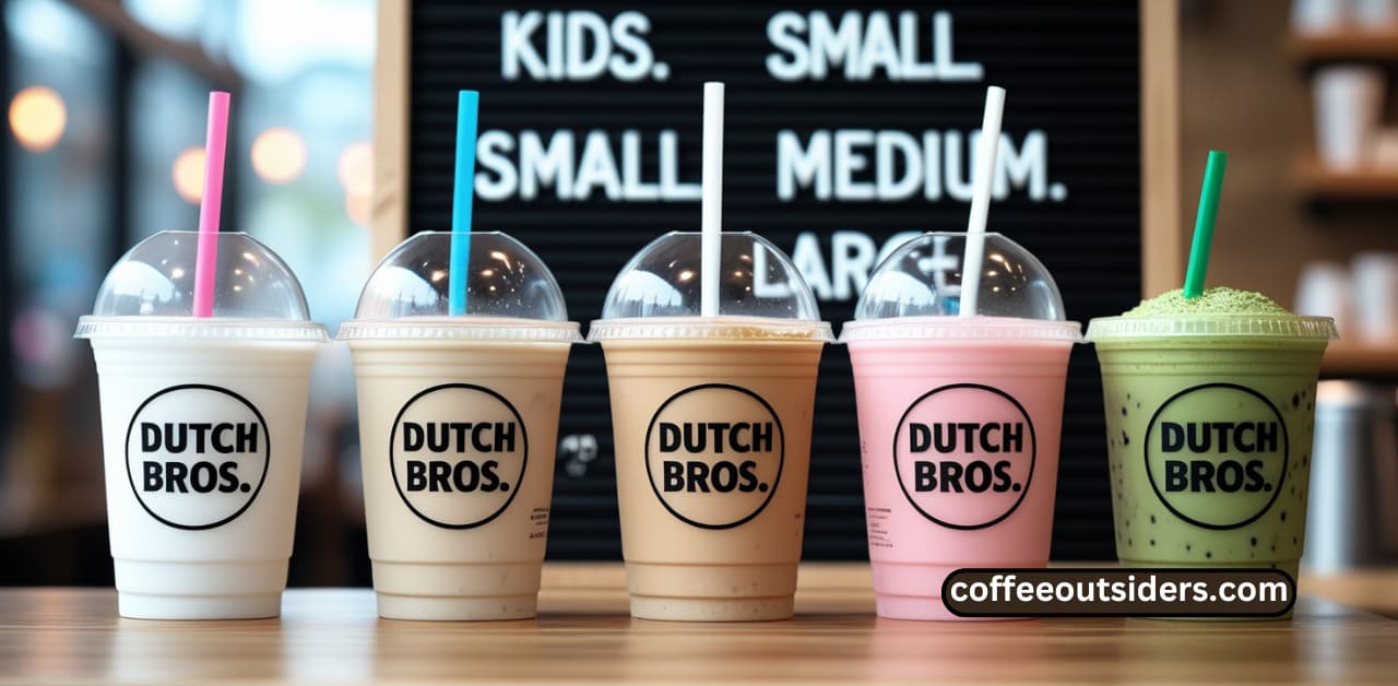 Dutch Bros Cup Sizes: My Comprehensive Guide - Coffee Outsiders