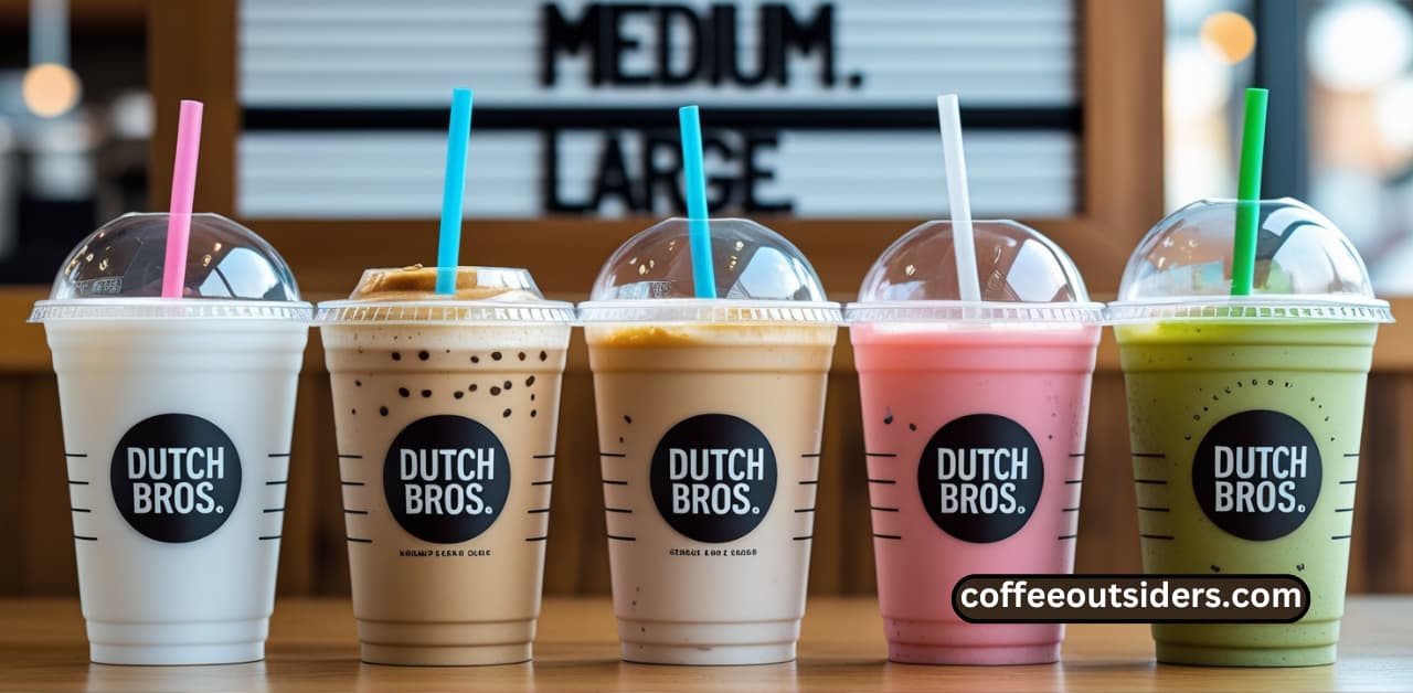 Dutch Bros Cup Sizes: My Comprehensive Guide - Coffee Outsiders
